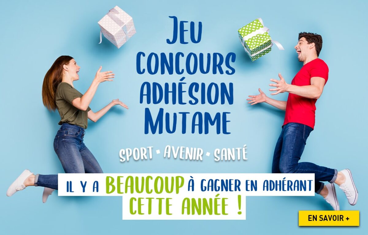 Jeu concours Sport - Avenir - Santé - Les actualités Mutame & Plus